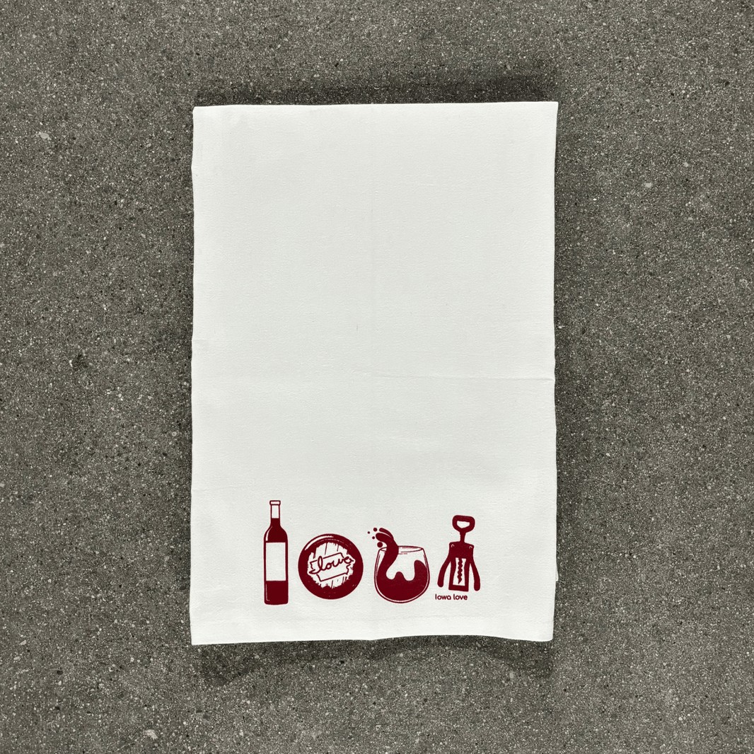 "Iowa love" - Locally Made & Design T-Shirts, Sweatshirts, and Gifts