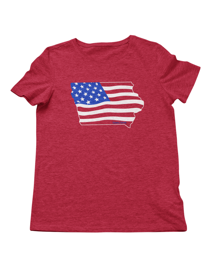 "Iowa love" - Locally Made & Design T-Shirts, Sweatshirts, and Gifts